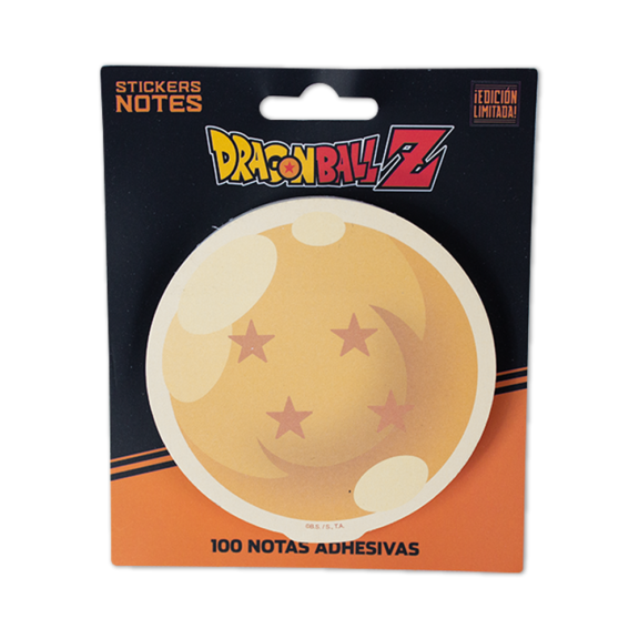 Notas Adhesivas Dragon Ball Z Esfera del Dragon 4 Estrellas 100 Notas ...